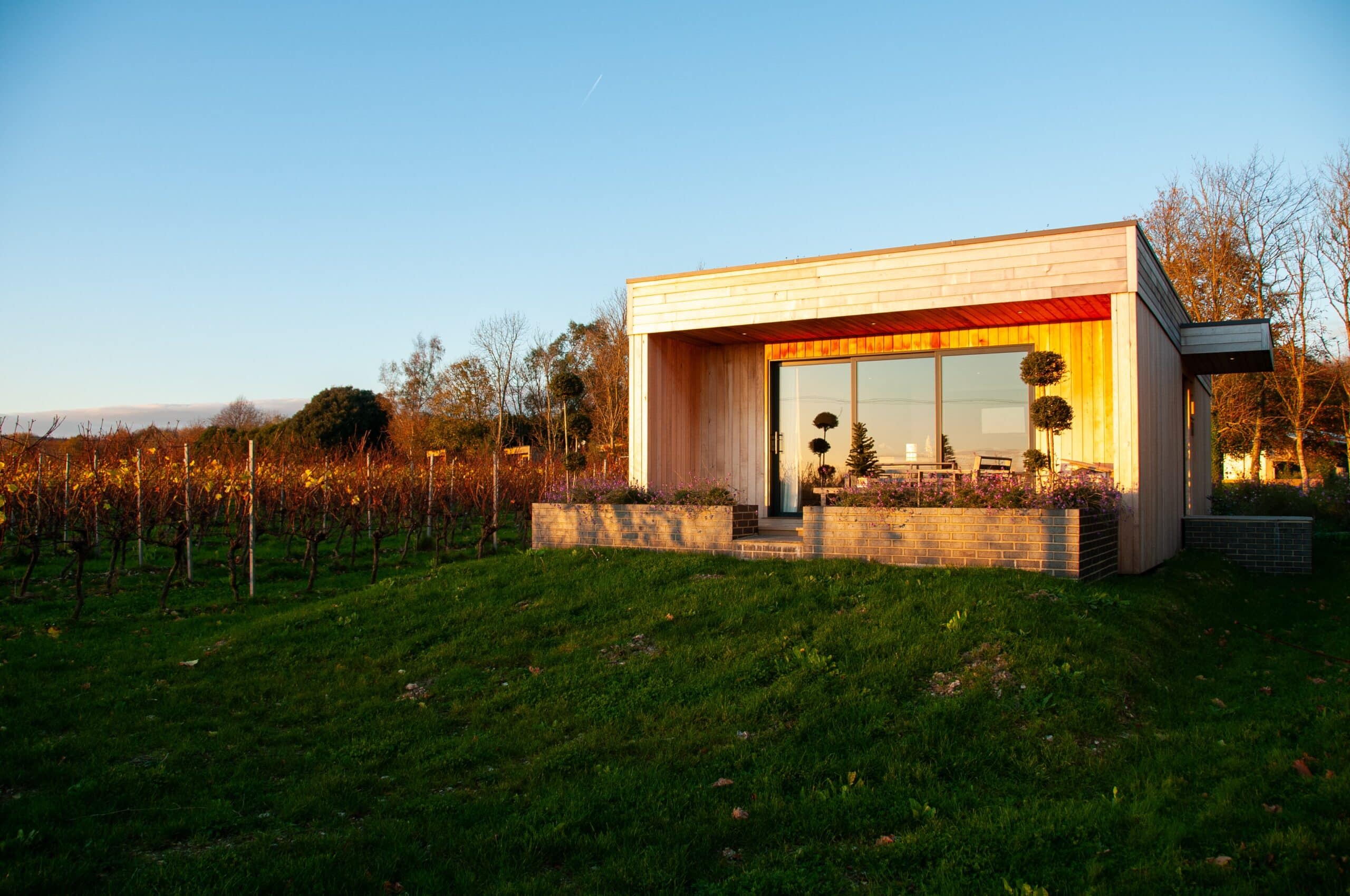 Stay in Vineyard Lodges - Tinwood Estate, West Sussex